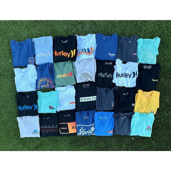 Hurley | Shirts | Lot Of 4 Hurley Mens Tshirt Mystery Bundle Short ...